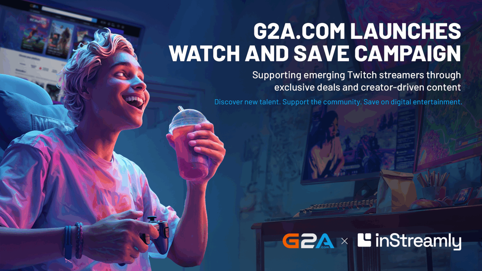 G2A.COM launches Watch and Save campaign to support emerging Twitch ...